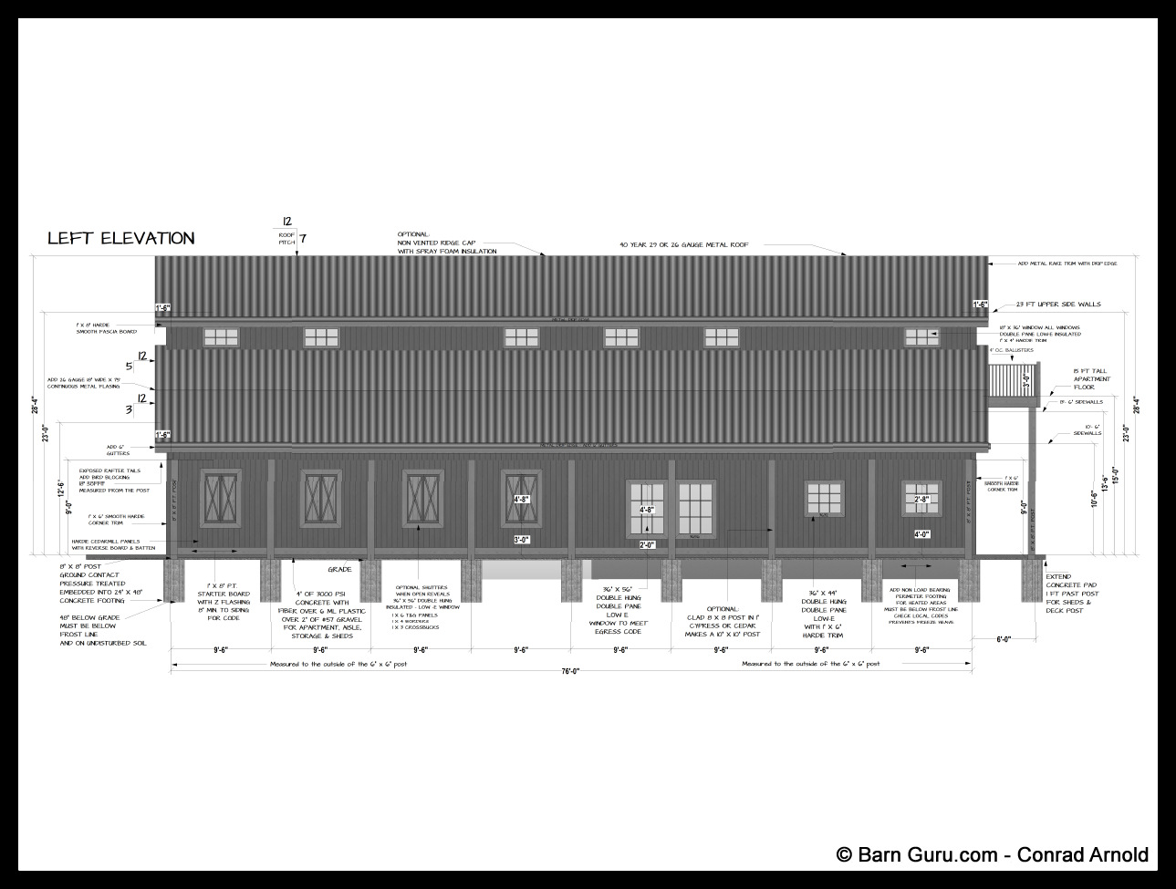 Horse Barn Plans